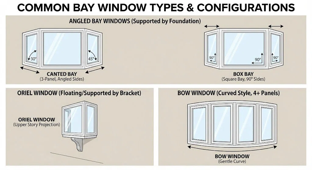 Vinyl Bay Windows | Expand Your Space with Panoramic Nooks